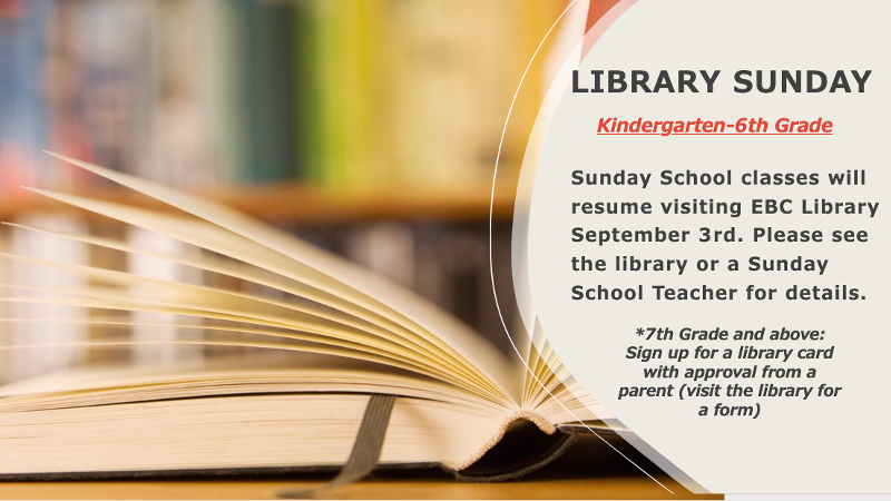 EBC’s Library ~ Get Your EBC Card! – EastPointe Bible Church Peru, IN